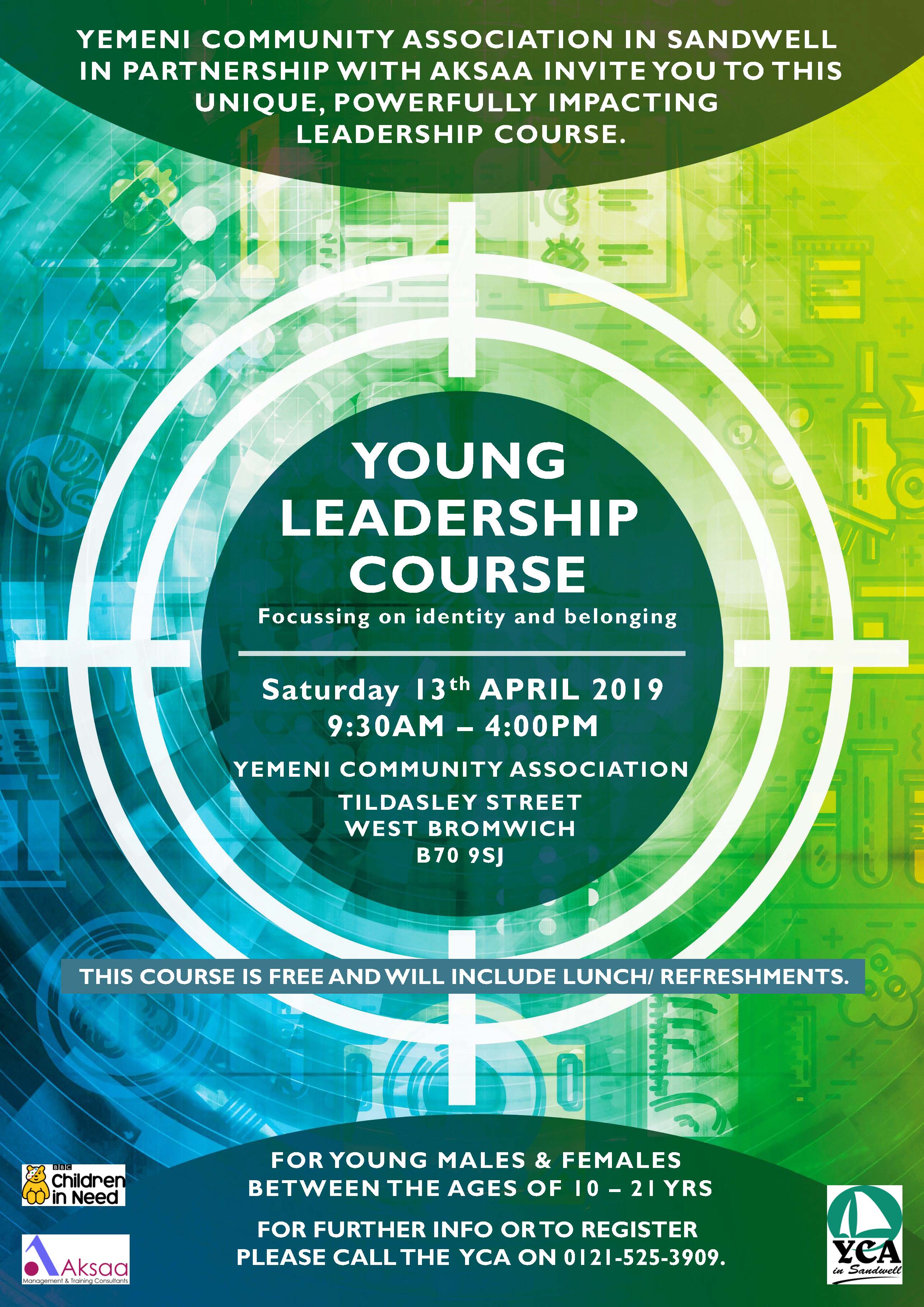 Young Leadership Course - YCA Sandwell